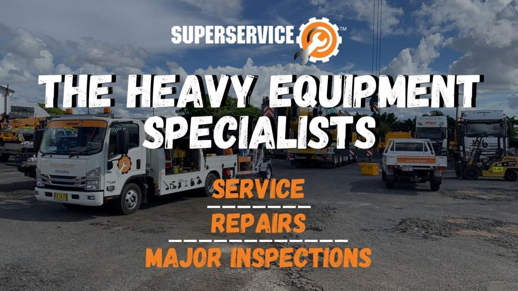 Heavy Equipment Maintenance & Repair | SUPERSERVICE™